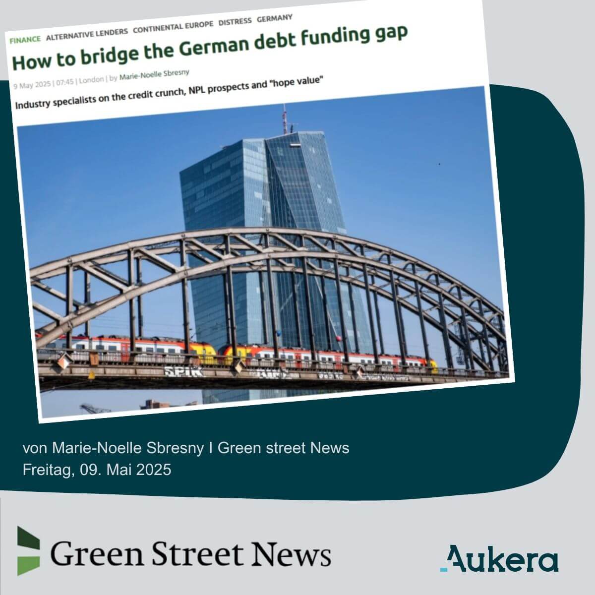 Aukera Real Estate AG | Finanzierungslücke in Deutschland: Debt Funds ...